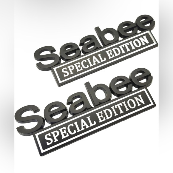 Other | 2pcs Seabee Special Edition Car Emblems Seabee Badge Bumper ...